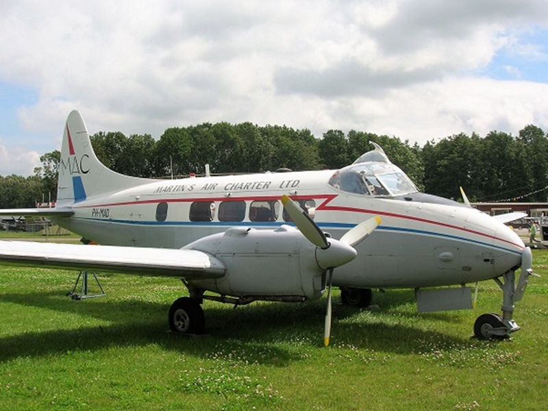 （Photo） de Havilland DH.104 Dove/Devon＜博物館実機写真＜2019年9月号