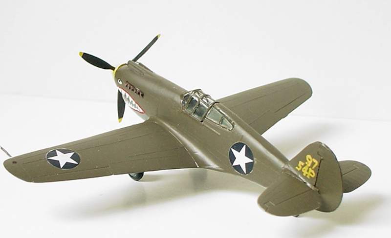 P-40 (NOVO, HASEGAWA 1/72)＞特集 アメリカ陸軍機、民間機＞2023年12月号