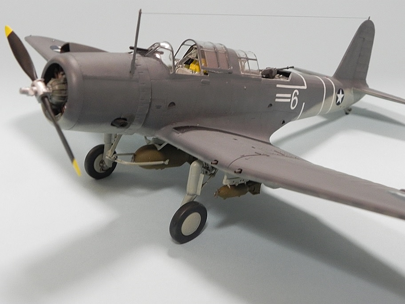 Vought SB2U-3 Vindicator (Academy 1/48)＞ 特集 米国海軍機＞2023年12月号