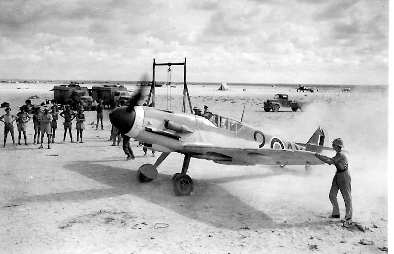 Bf109F-4 No.1Sqn SAAF (HASEGAWA1/32)＞特集 ドイツ機＞2024年1月号