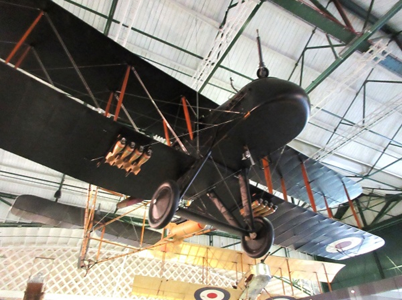 (Photo) 王立航空工廠（RAF) F.E.2b＜博物館実機写真＜2024年7月号