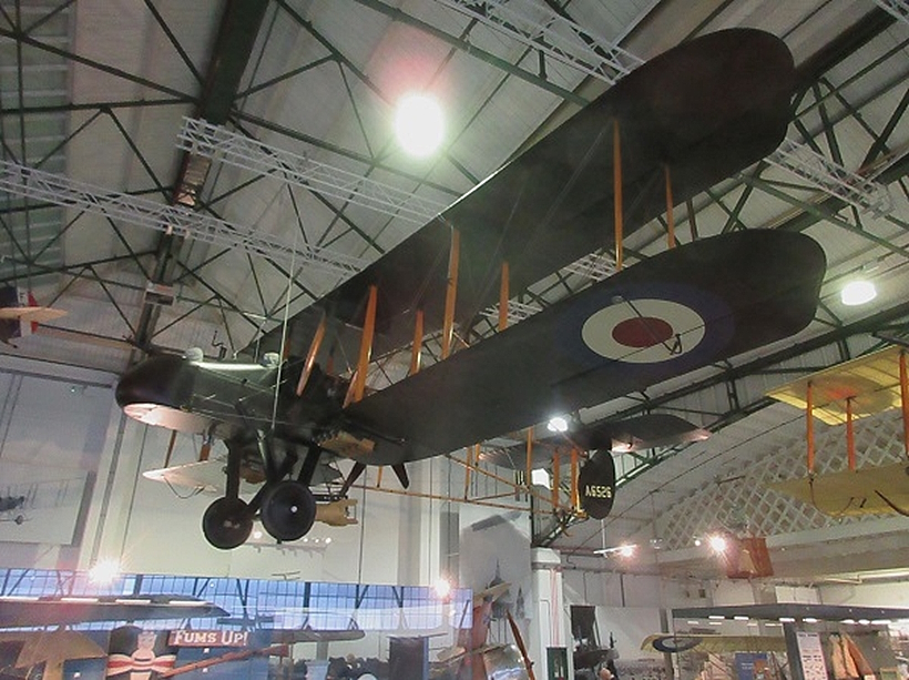 (Photo) 王立航空工廠（RAF) F.E.2b＜博物館実機写真＜2024年7月号