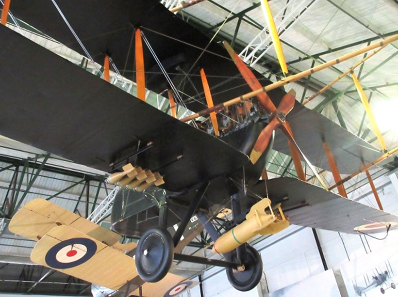 (Photo) 王立航空工廠（RAF) F.E.2b＜博物館実機写真＜2024年7月号