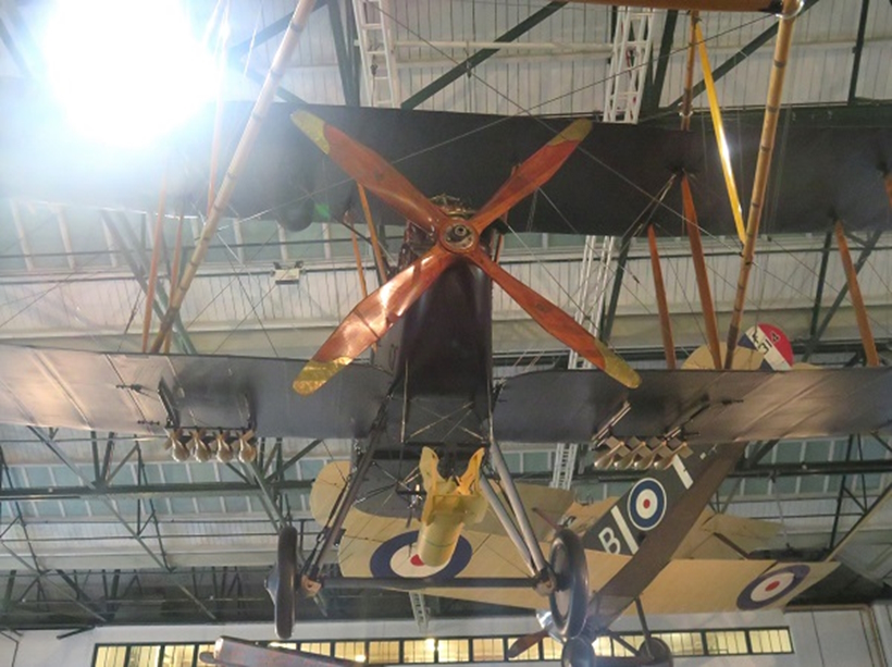 (Photo) 王立航空工廠（RAF) F.E.2b＜博物館実機写真＜2024年7月号