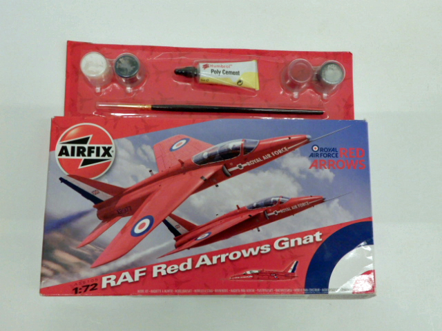 英国空軍のジェット練習機FOLLAND/HS GNAT T.1 & BAe HAWK T.1A (AIRFIX 1/72)＞ 特集 トレーナー ...