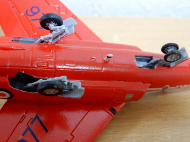 英国空軍のジェット練習機FOLLAND/HS GNAT T.1 & BAe HAWK T.1A (AIRFIX 1/72)＞ 特集 トレーナー ...