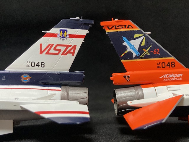NF-16D VISTA&X-62A VISTA (ハセガワ 1/72）＞誌上個展＞2025年7月号