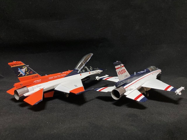 NF-16D VISTA&X-62A VISTA (ハセガワ 1/72）＞誌上個展＞2025年7月号