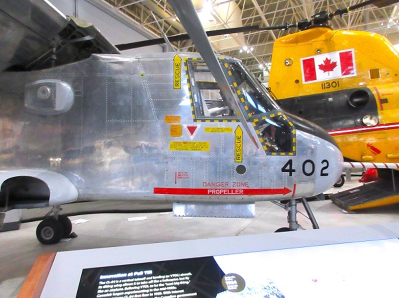 (Photo) 変な形の Canadair CL-84 Dynavert ＜博物館実機写真＜2025年7月号